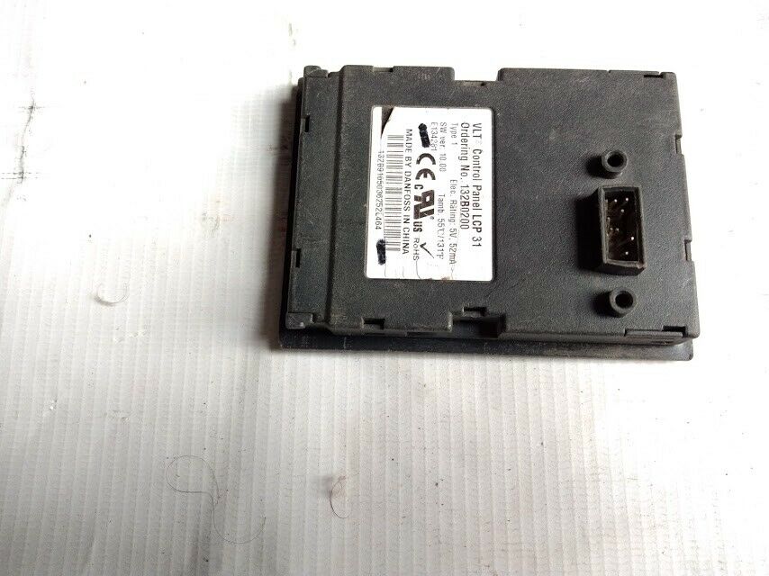 Danfoss 132B0200 Type 1 Sw ver 10.00 VLT Control Panel LCP 31 ...