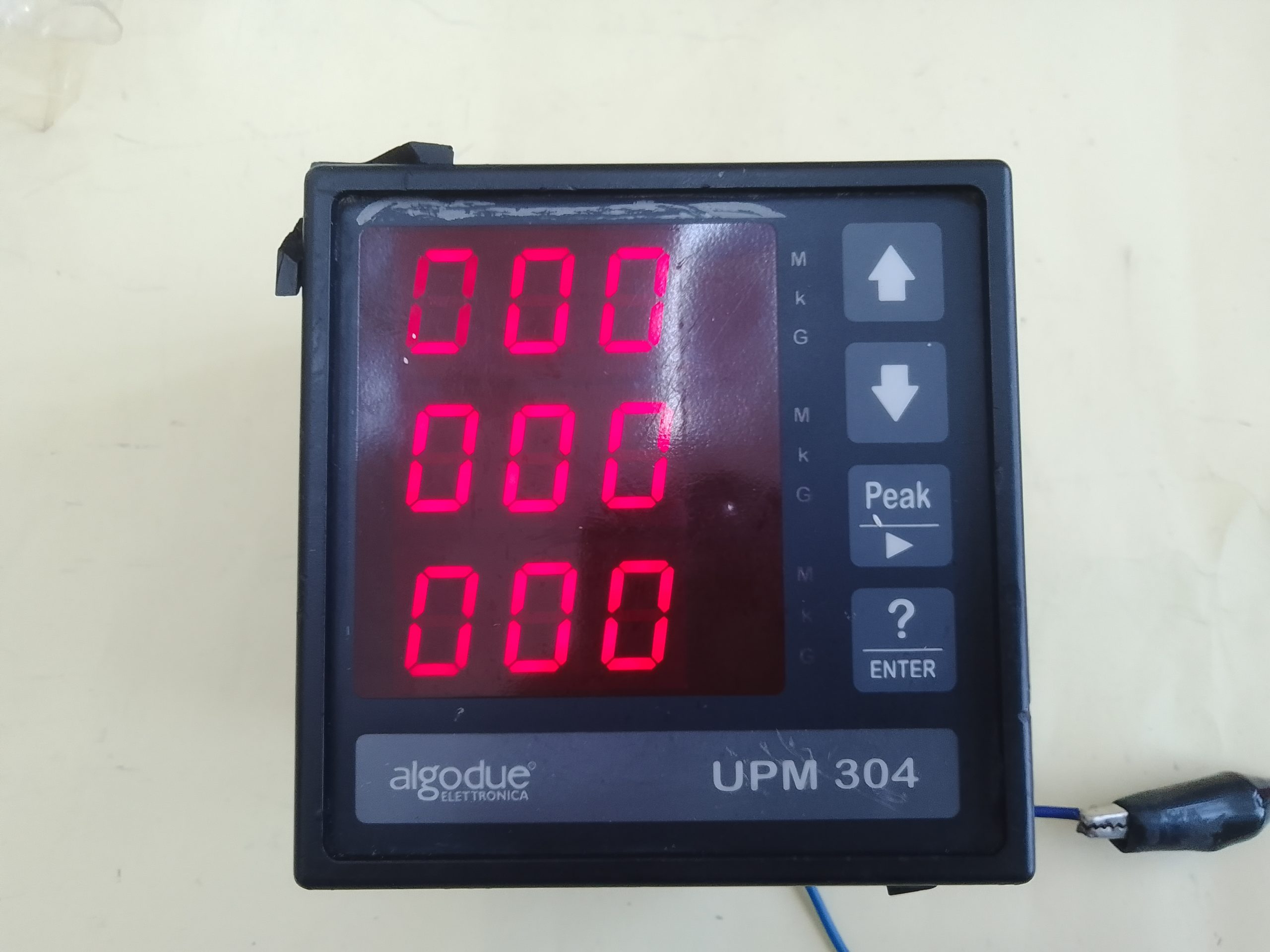 Algodue UPM304EU PK1 3-Phase Digital Power Meter UPM 304 REL 2.00 ...