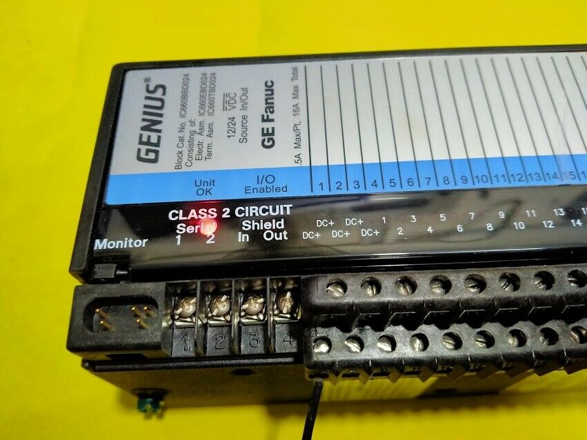 GE Fanuc IC660BBD024 Genius IC660EBD024 Source Block IC660TBD024 New - Industrial SOL Pte Ltd
