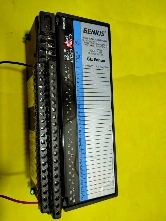 GE Fanuc IC660BBD024 Genius IC660EBD024 Source Block IC660TBD024 New - Industrial SOL Pte Ltd