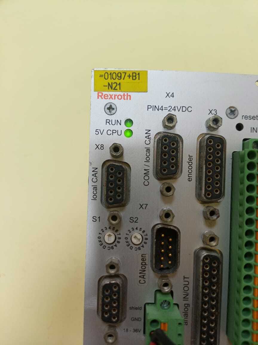 Bosch Rexroth HNC100 SYHNC100-BLA-23/W-08-C-0-E23-A014 Digital Axis ...