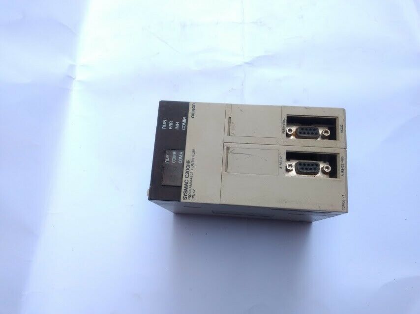 Omron C200HE-CPU42-E Programmable Controller CPU Unit With C200HW-C0M06-EV1 - Industrial SOL Pte Ltd