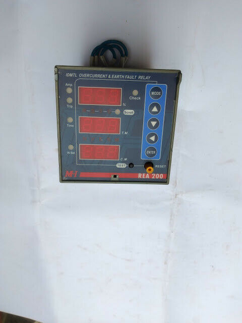 M-H REA 200 Idmtl Overcurrent & Earth Fault Relay Mun Hean REA200 ...