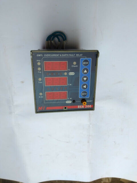 M-H REA 200 Idmtl Overcurrent & Earth Fault Relay Mun Hean REA200 ...