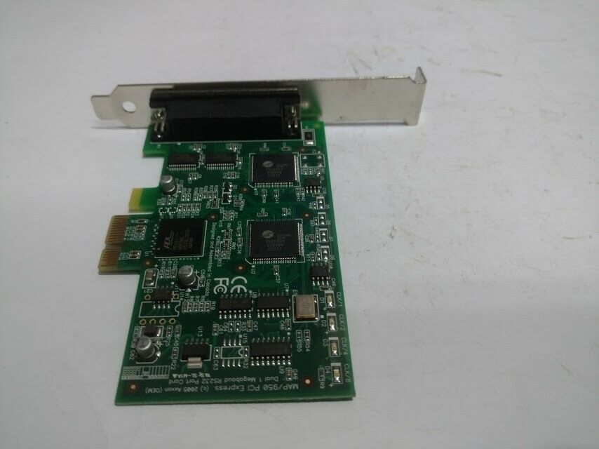 AXXON IC0658KB Rev. A MAP/950 PCI Express Dual 1 Megabaud RS232 port ...
