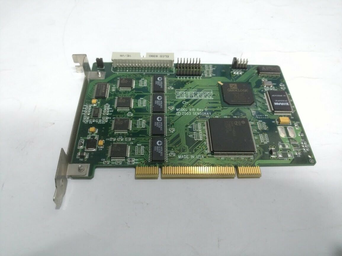 Sensoray Model 615 Rev D 16-Channel JPEG Frame Grabber PWB615 Rev D ...