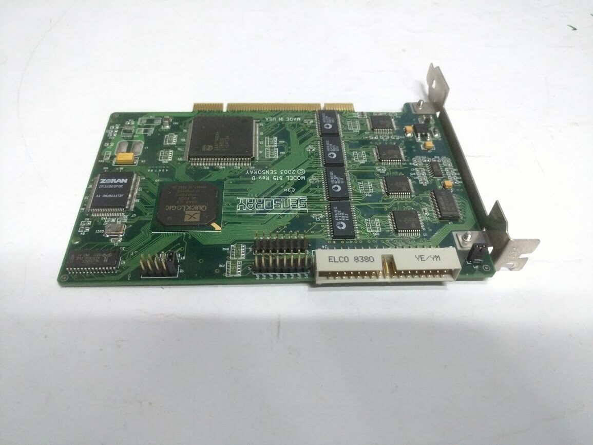 Sensoray Model 615 Rev D 16-Channel JPEG Frame Grabber PWB615 Rev D ...