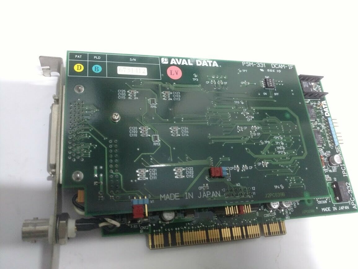 AVAL DATA APC-332 IPCI-BASE PSM -331 DCAM-IF - Industrial SOL Pte Ltd