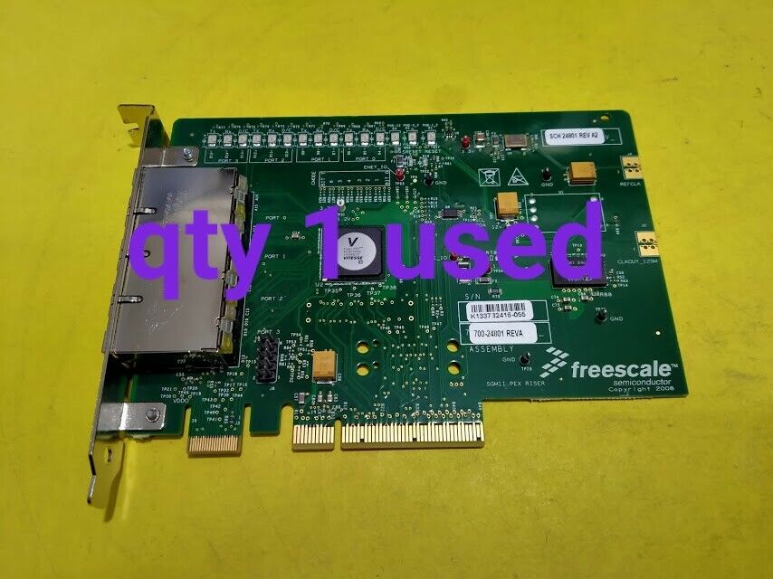 Freescale semiconductor SCH 24801 Rev. A2 Assy. 700-24801 Rev. A SGMII ...