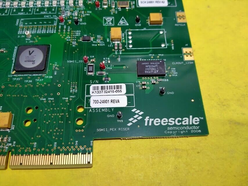 Freescale semiconductor SCH 24801 Rev. A2 Assy. 700-24801 Rev. A SGMII ...