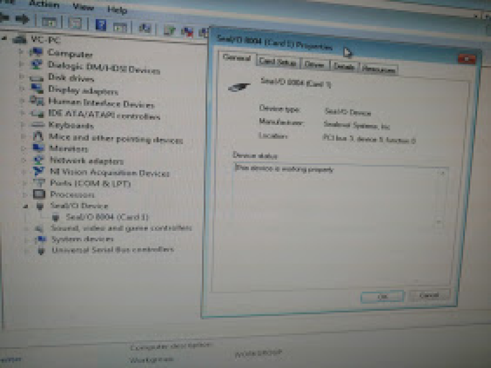 Sealevel 8004 Rev A RELAY DIGITAL/I/O CARD PCI 16 INPUT/OUTPUT IC906C - Industrial SOL Pte Ltd