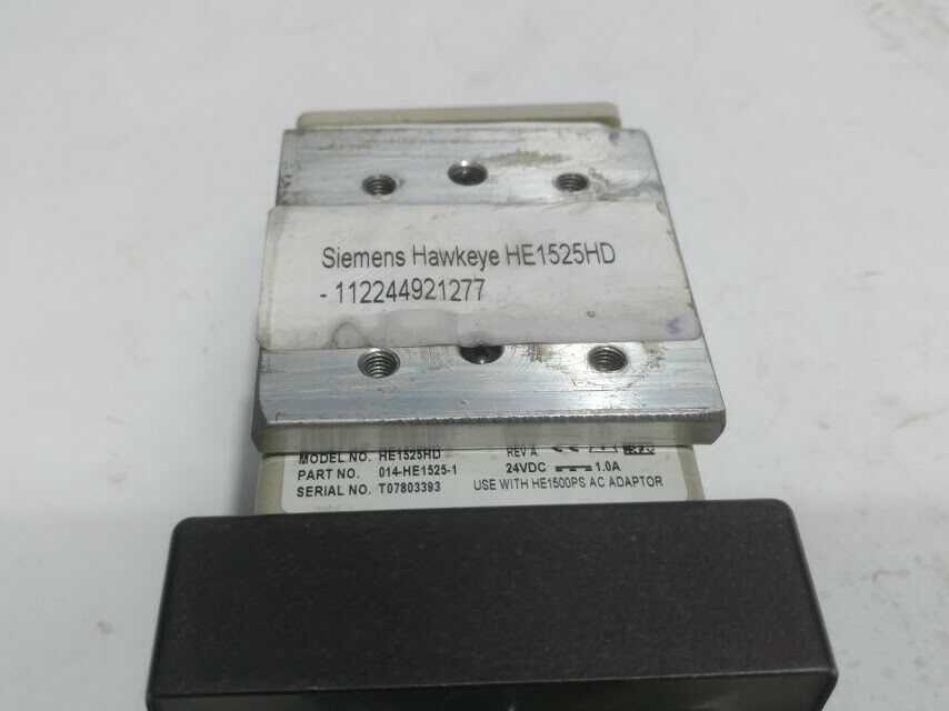 SIEMENS HAWKEYE HE1525HD P/N 014-HE1525-1 Camera Sensor Scanner ...
