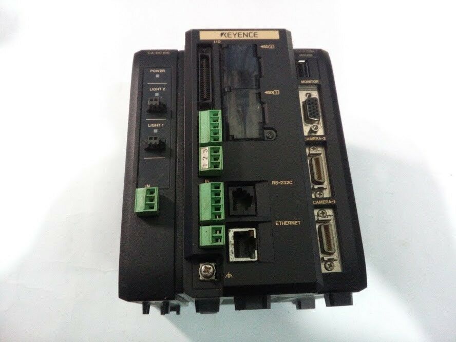Keyence CV-X150A Image Sensor Controller CVX150A with CA-DC10E Module SD Card - Industrial SOL ...