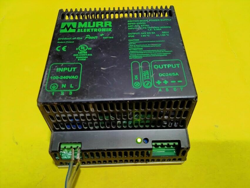Murr Elektronik MPS5-230/24 Switch Mode Power Supply MPS523024 ...