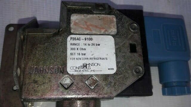 Johnson Controls P35AC-9100 300K ohm 16 Br Pressure Transducer For Non ...