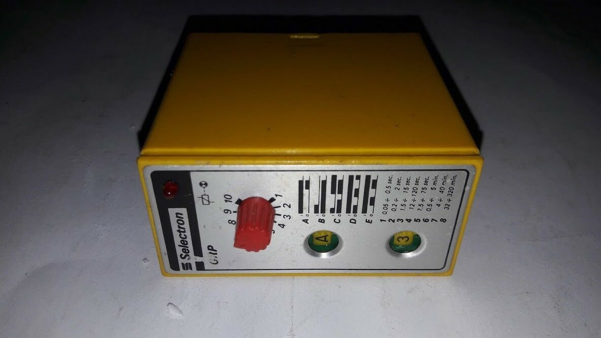 SELECTRON GRP 31/32 Multi Function Timing Relay Timer Selectron Lyss AG ...