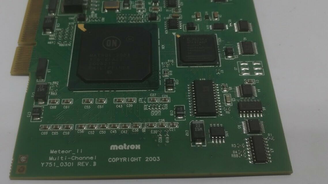 Matrox Meteor II Multi-Channel Meteor2-MC/4 63039621089 Ver. 304 frame ...