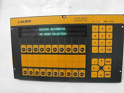 Lauer PCS 900 Topline Midi Bedienkonsole Operator Panel 900.202.6 ...