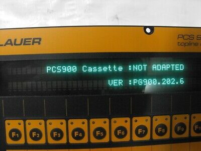 Lauer PCS 900 Topline Midi Bedienkonsole Operator Panel 900.202.6 ...
