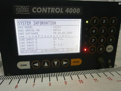 Optek technolog Control 4000 C4221-EX EN-D Software C5 02.03.2009 Optek ...
