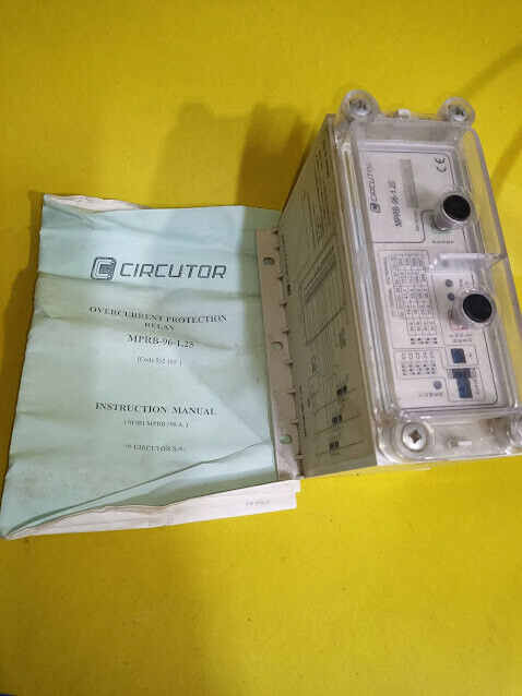 Circutor Protecion Relay MPRB-96-1.25 isolation tet 2500V New ...