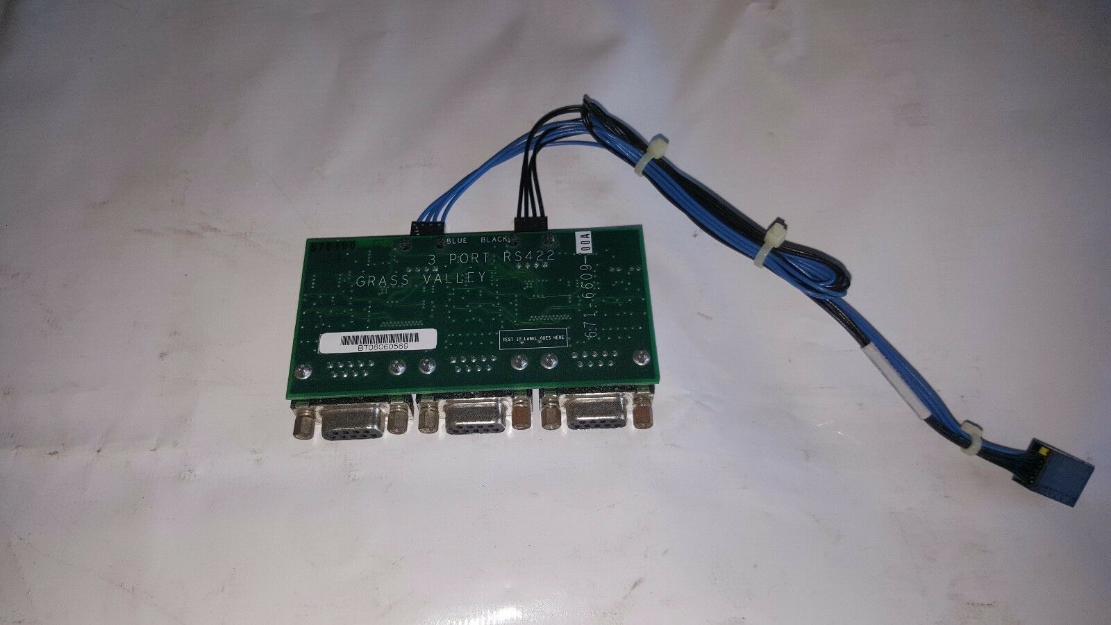 3 Port RS422 mux 671-6609-00A for normal/industrial pc Grass Valley Turbo iDDr - Industrial SOL ...