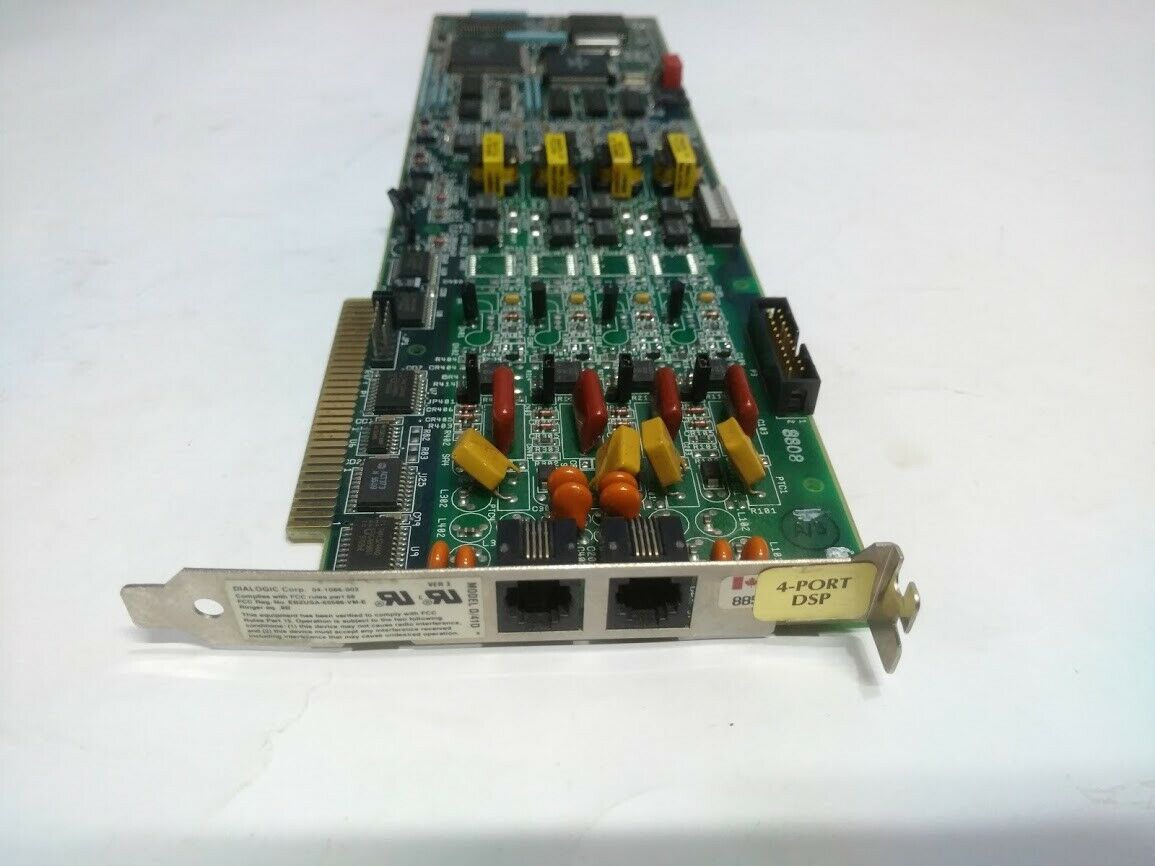 Dialogic 85-0155-019 Rev. C Networking D/41D ISA Analog Board - Industrial SOL Pte Ltd