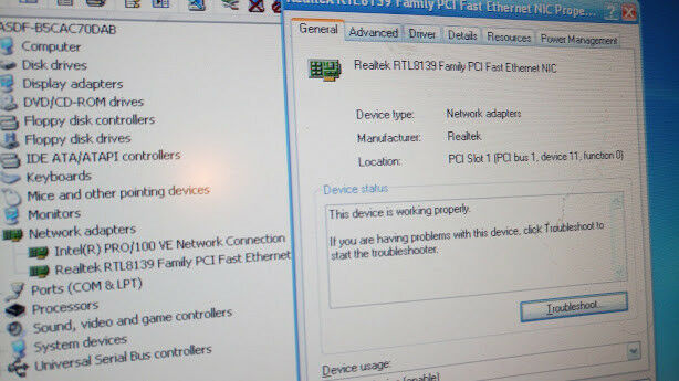 New Lantech PCI Ethernet Card with Realtek RTL8139 family 52-0000188-00 ...