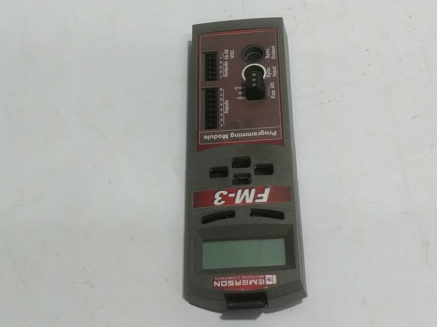 Emerson FM-3 960499-01 Rev. B3 Control Techniques programming module - Industrial SOL Pte Ltd
