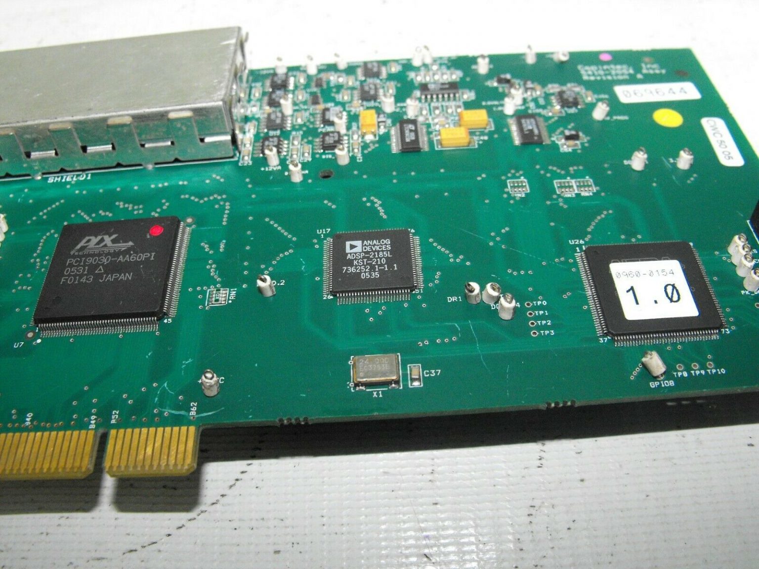 Capintec 5410-2054 Rev A PCI Interface for CAPTUS 3000 THYROID UPTAKE ...