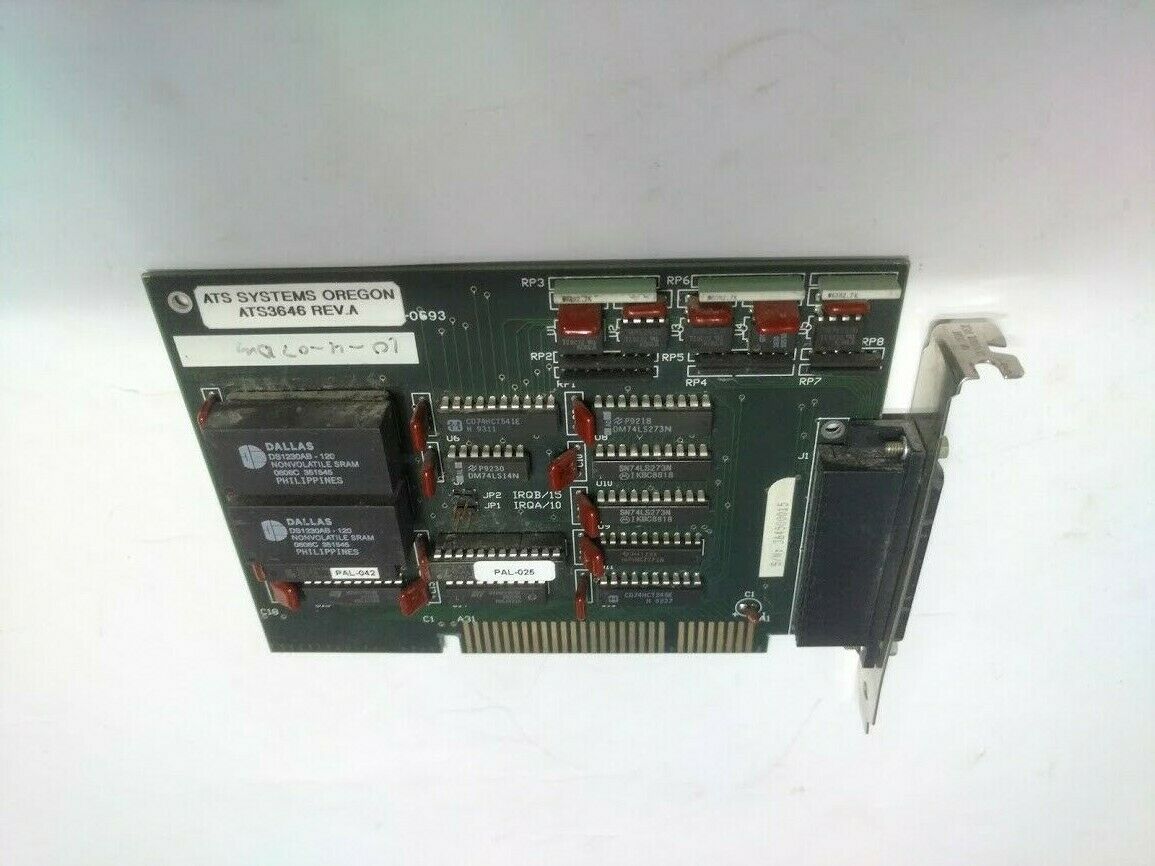 Systems Oregon ATS3646 Rev A ATS ISA PC Interface ATS 3646 - Industrial SOL Pte Ltd