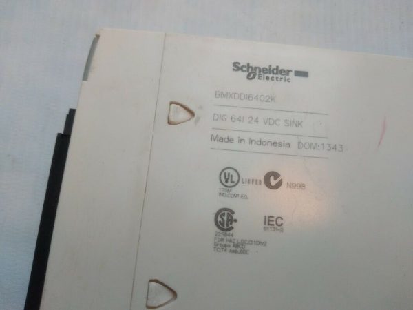 BMXDDI6402K DIG 64i 24VDC Sink BMX-DDI-6402K Telemecanique Schneider