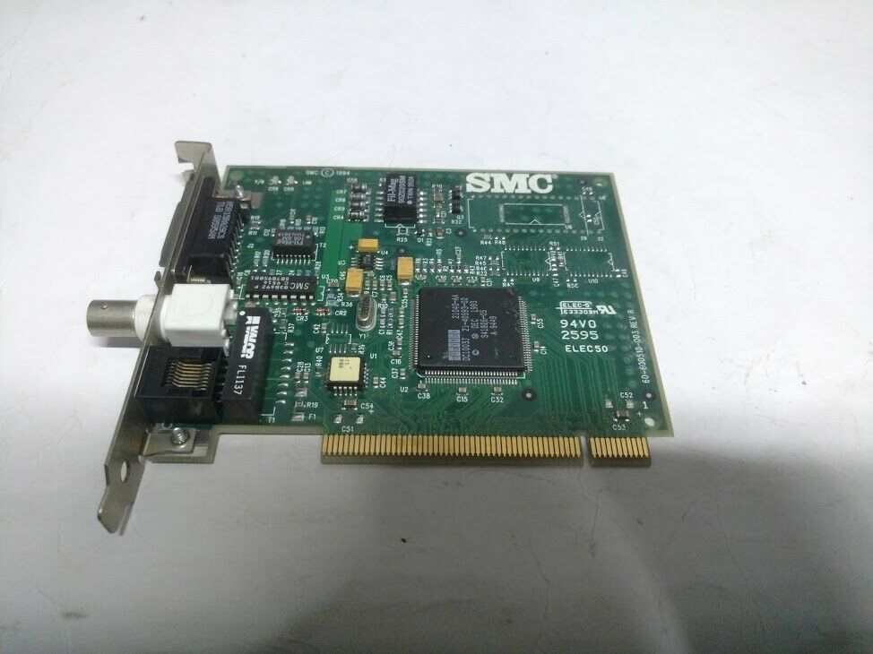 SMC Corporation 61-600510-010 Rev. A PCI Coax network Card 60-600510-003