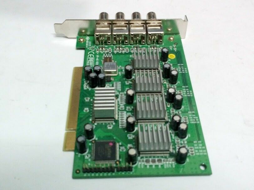 VP-40 Rev 1.3R VPON 4-Port DVR Video Capture PCI PC Card - Industrial ...
