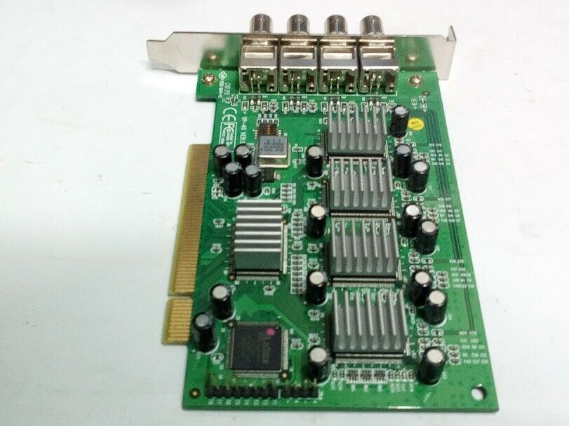 VP-40 Rev 1.3R VPON 4-Port DVR Video Capture PCI PC Card - Industrial ...