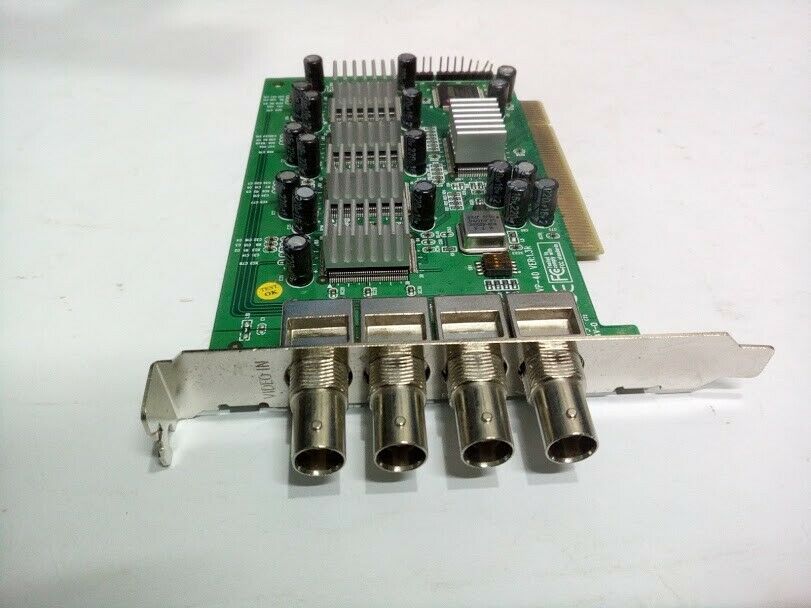 VP-40 Rev 1.3R VPON 4-Port DVR Video Capture PCI PC Card - Industrial ...