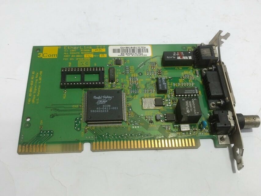 3COM 03-0021-010 Rev. A ETHERLINK III ISA CARD - Industrial SOL Pte Ltd