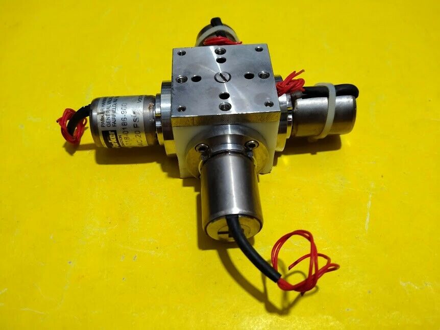 Parker 018-0186-900 Series 18 Miniature Multichannel Inert PTFE ...