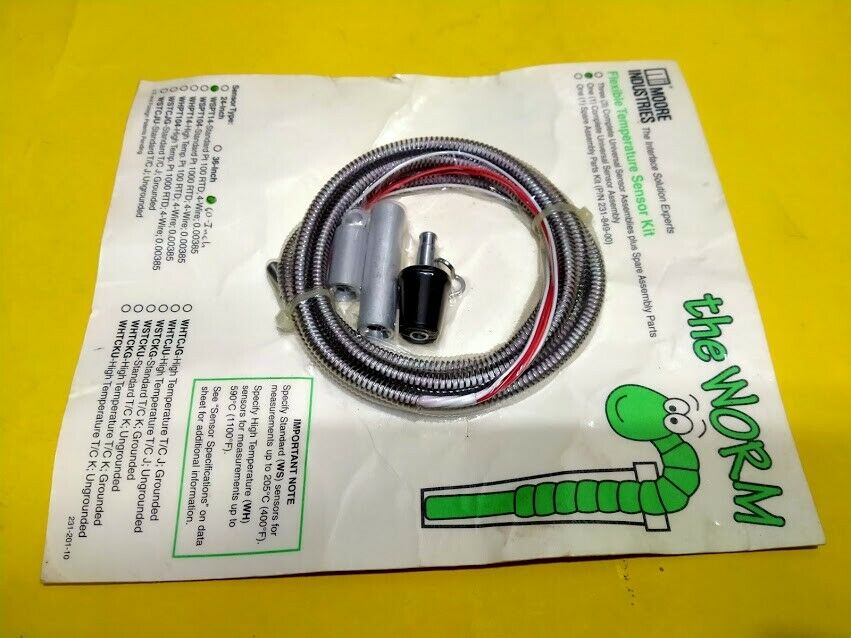 Moore Industries WSPT14 flexible temperature sensor Kit PT100 RTD ...