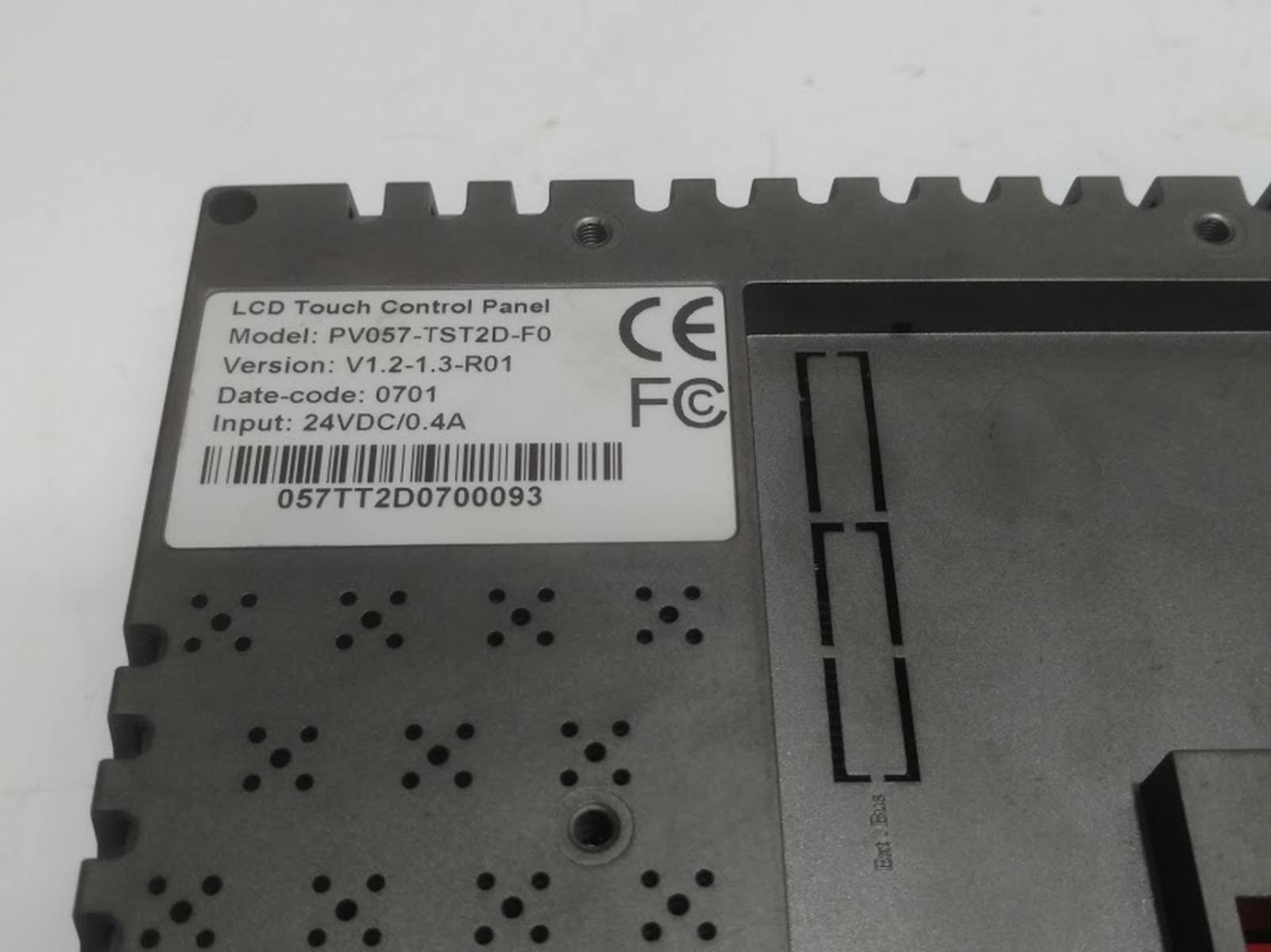 PAC Touch PV057-TST2D-F0 LCD Touch Control Panel V1.2-1.3-R01 ...