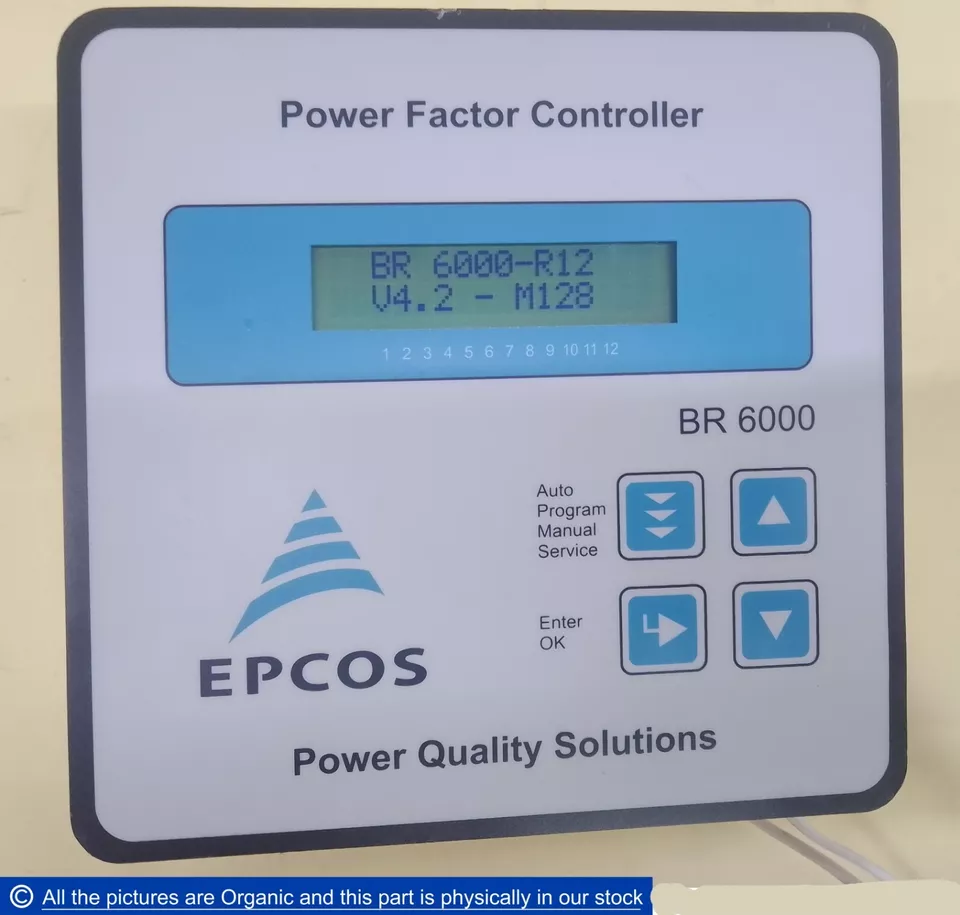 EPCOS BR6000-R12PH Power Factor Controller BR 6000 V4.2 - M128 B44066-R6012-R230 - Industrial ...