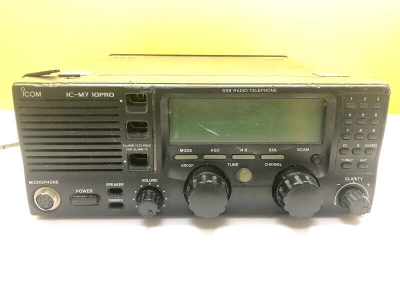 Icom Ic-M700 Pro ssb radio telephone IC-M710 - Industrial SOL Pte Ltd