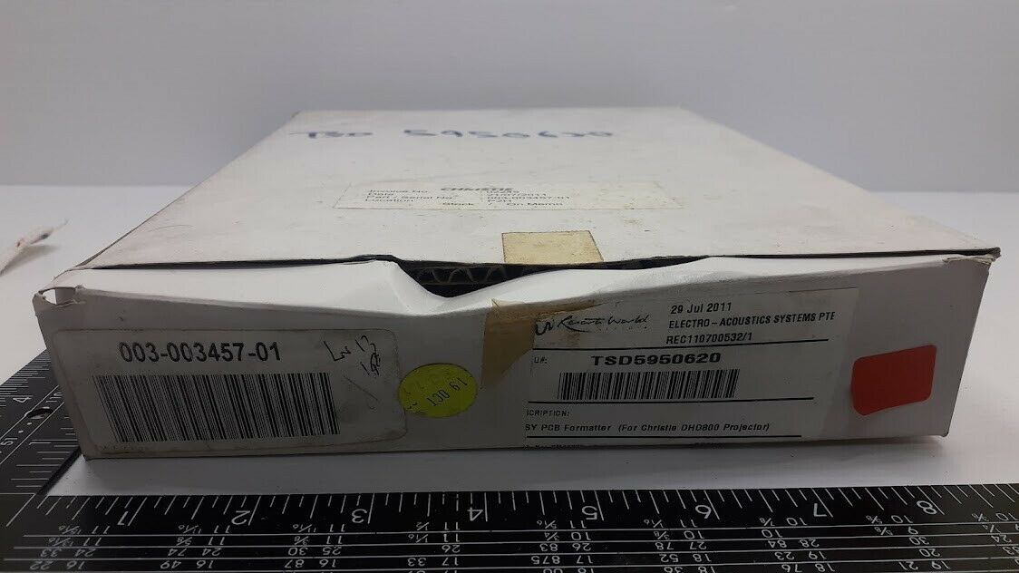 Christie DHD800 Projector formatter PCB KE2BL TSD5950620 003-003457-01 ...