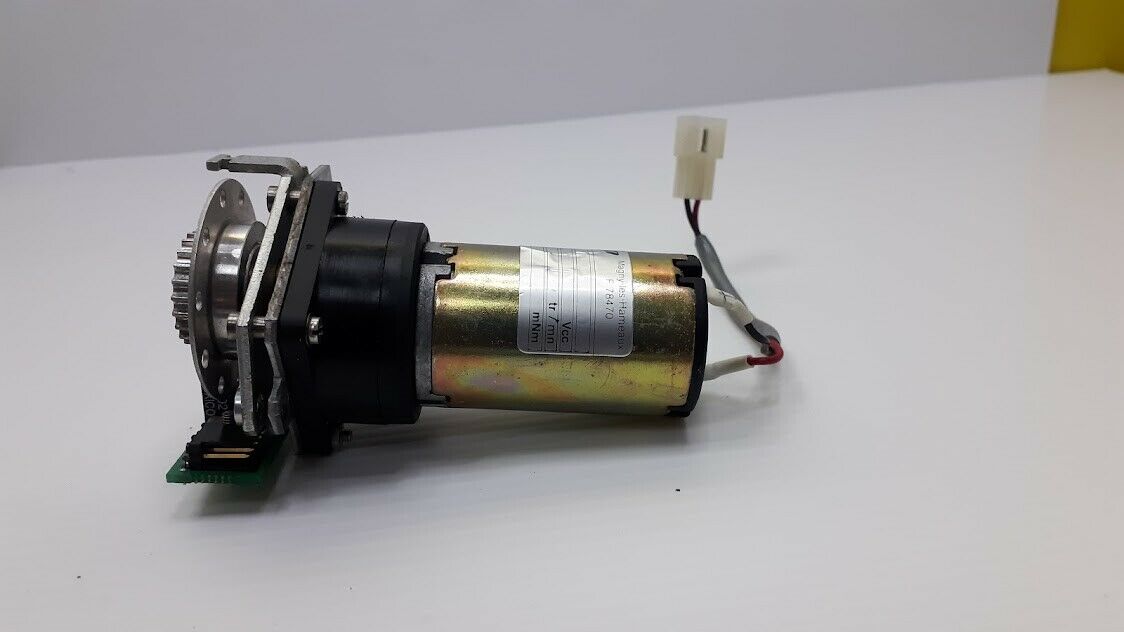 mdp 1.13.040.071 dc motor with fitted gear Dassault AT ATB Printer type ...