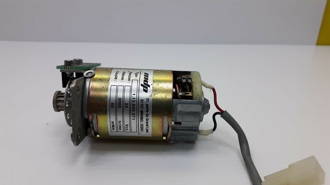 mdp 1.13.040.071 dc motor with fitted gear Dassault AT ATB Printer type ...