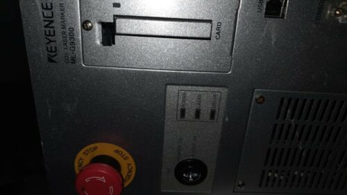 Keyence ML-G9310 CO2 High Speed Laser Marker Head With ML-G9300 ...