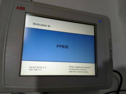 ABB Panel 800 PP835A 3BSE042234R2 PR: A HW: 05500C FW: 1.10.279/B225.1.5(v4.0/7) - Industrial ...