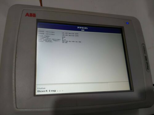 ABB Panel 800 PP835A 3BSE042234R2 PR: A HW: 05500C FW: 1.10.279/B225.1.5(v4.0/7) - Industrial ...