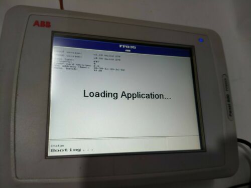 ABB Panel 800 PP835A 3BSE042234R2 PR: A HW: 05500C FW: 1.10.279/B225.1.5(v4.0/7) - Industrial ...