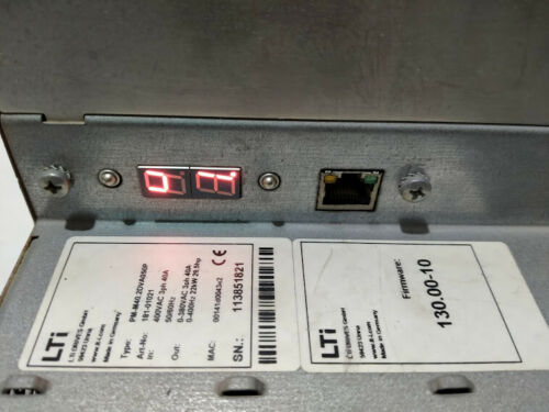 Moog Pitch Master II+ LTi Drives PM-M40.2DVA0S0P Firmware 130.00-10 ...